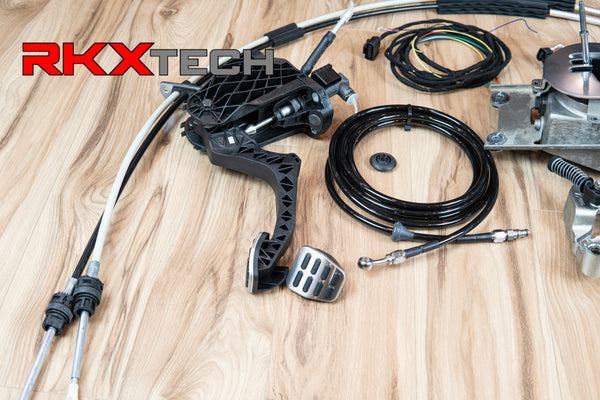 RKX DIY Manual Conversion Kit Gen 1 Audi R8 R-Tronic Gated 6 Speed ...