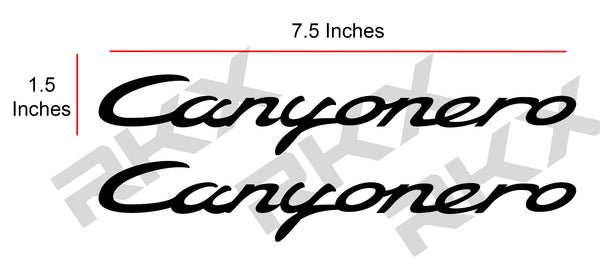 Canyonero Decal Sticker for Porsche Cayenne inspired by The Simpsons ...